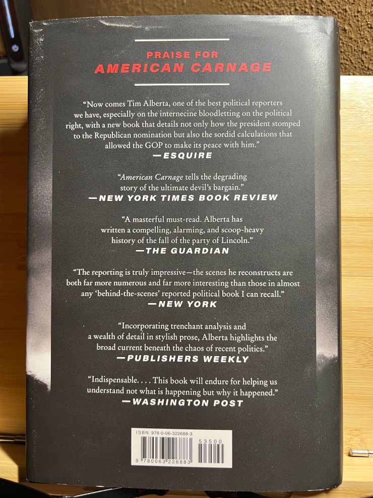 ‘The Kingdom, the Power, and the Glory’ by Tim Alberta – A Brief Review ...